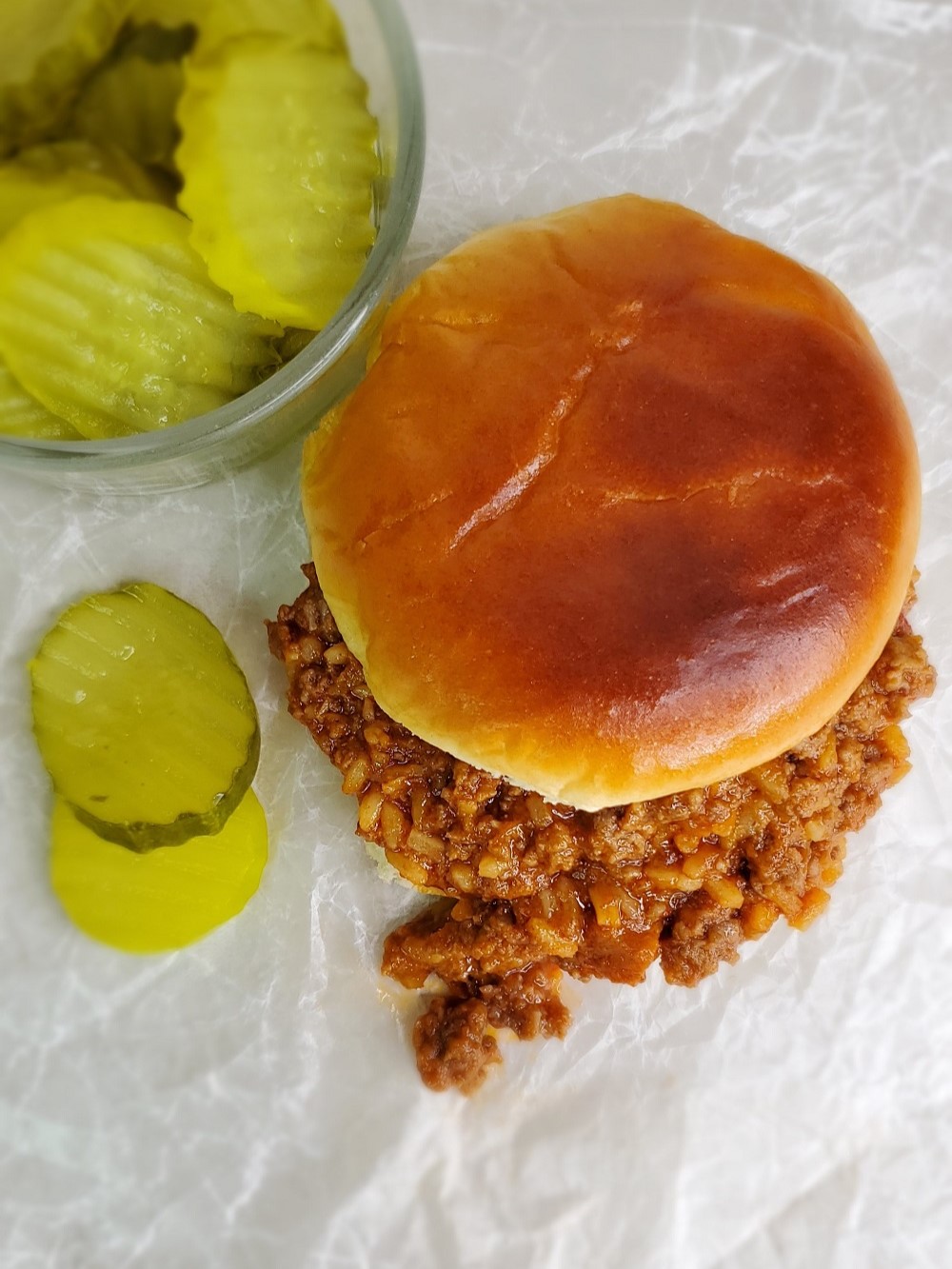 Mom's Easy Ground Beef BBQ - Life With Katie Donnelly